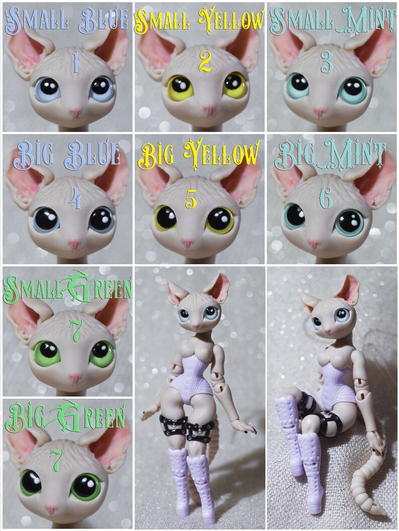 BJD Cat Girl - Etsy
