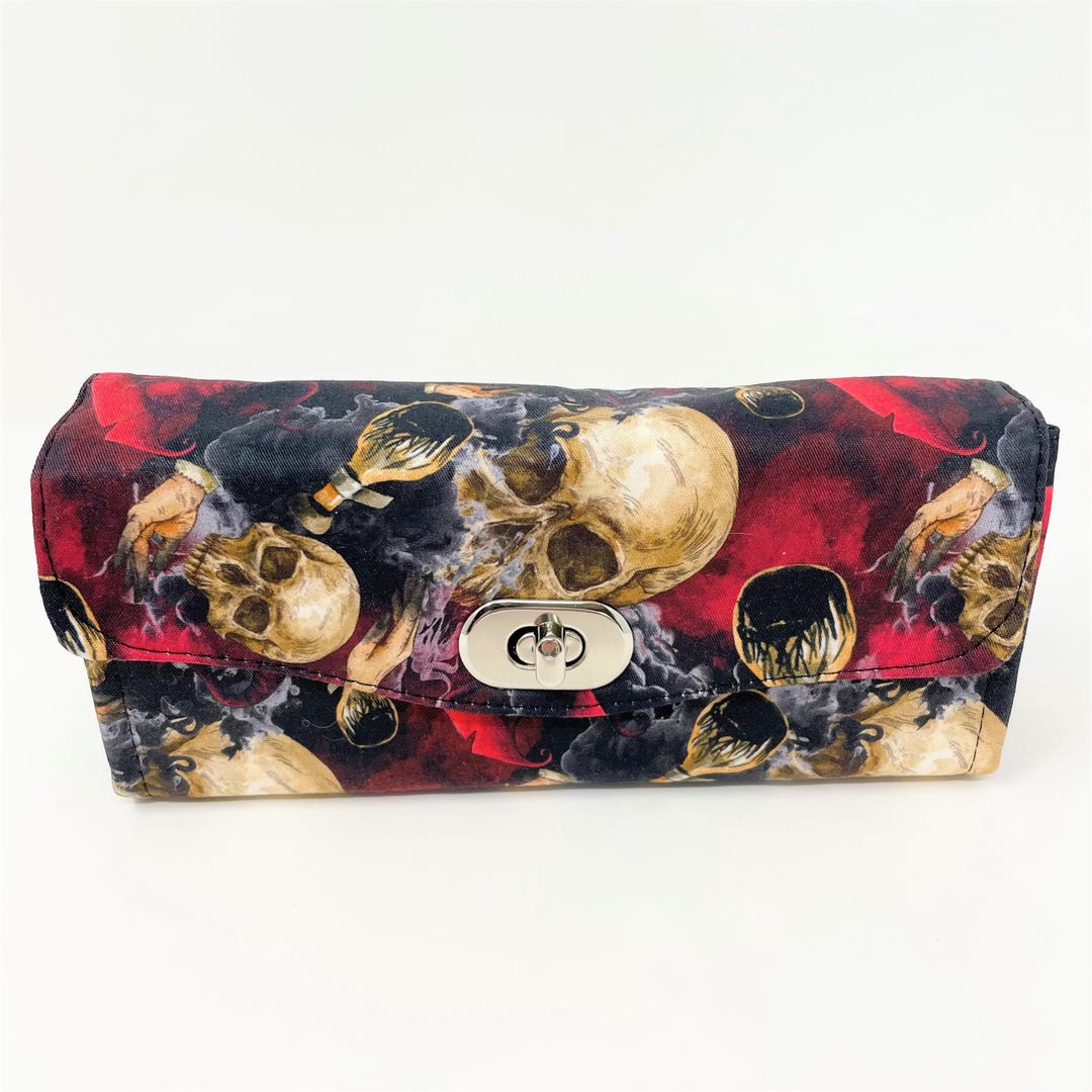 Skull Skeleton Witch Potions Death Creepy Spooky Halloween | Accordion ...