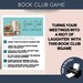 Book Club Roll the Dice, Book Club Discussion Questions, Book Club Game ...