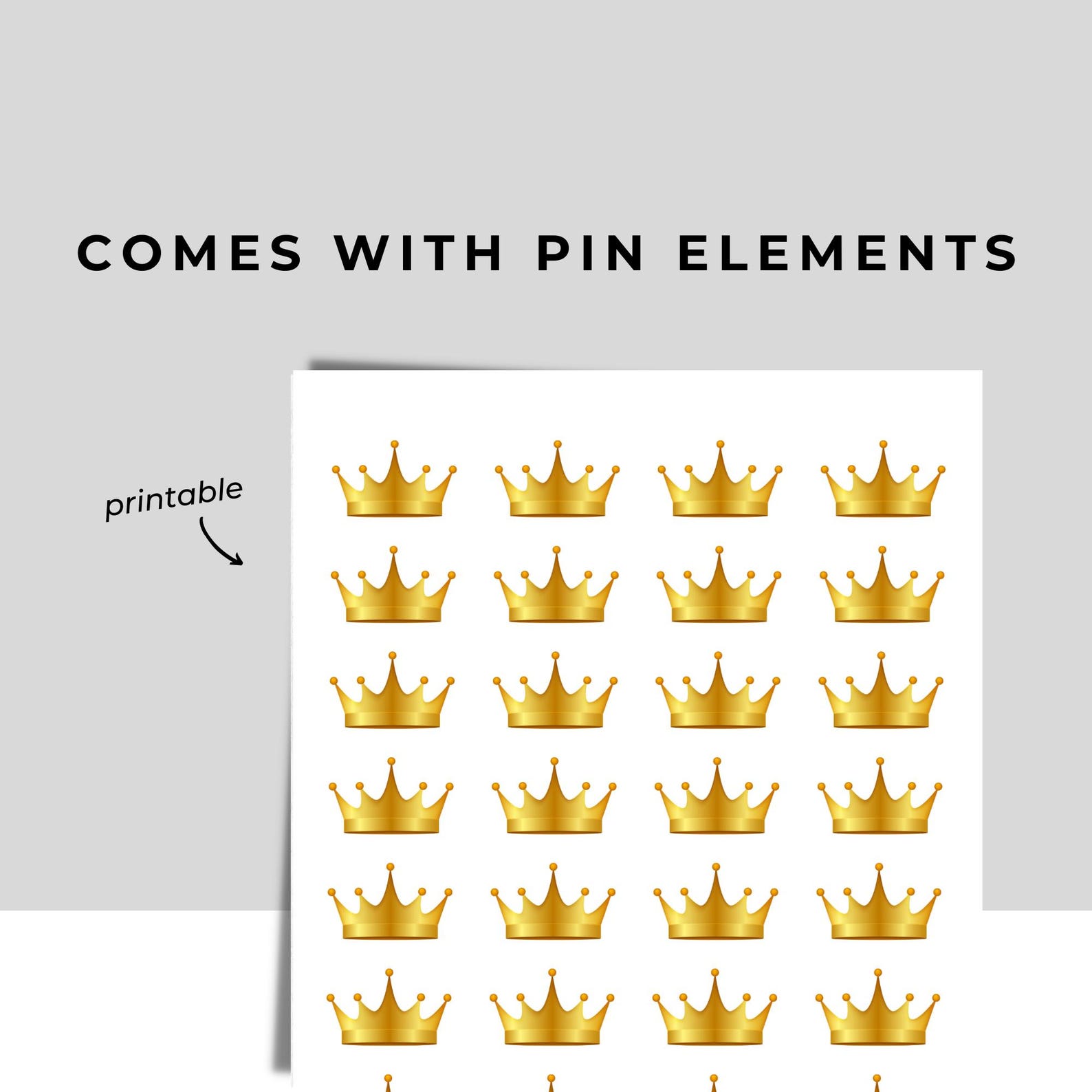 Pin the Crown on the Mermaid, Mermaid Birthday Party, Girls Kids Party ...