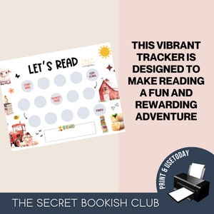 Printable Farm Animals Sticker Reading Reward Chart, You Can Do This ...