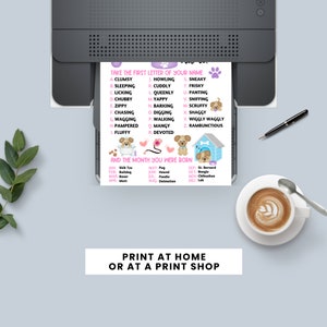 What's Your Puppy Name, Puppy Theme Room Decor, Puppy Birthday Party ...