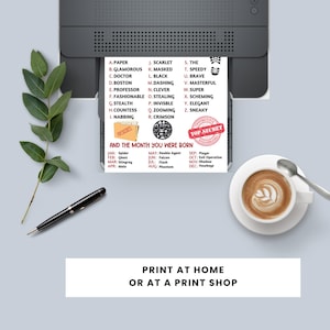 Secret Agent Badges, Secret Agent Name Generator, Spy Birthday Party ...