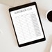 Printable Audiobook Tracker, Books to Listen List, Audiobook Log ...
