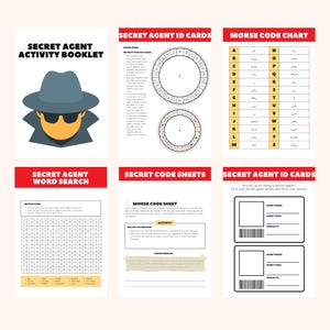Spy Games for Kids, Secret Agent Activities for Kids, Kids Escape Room ...