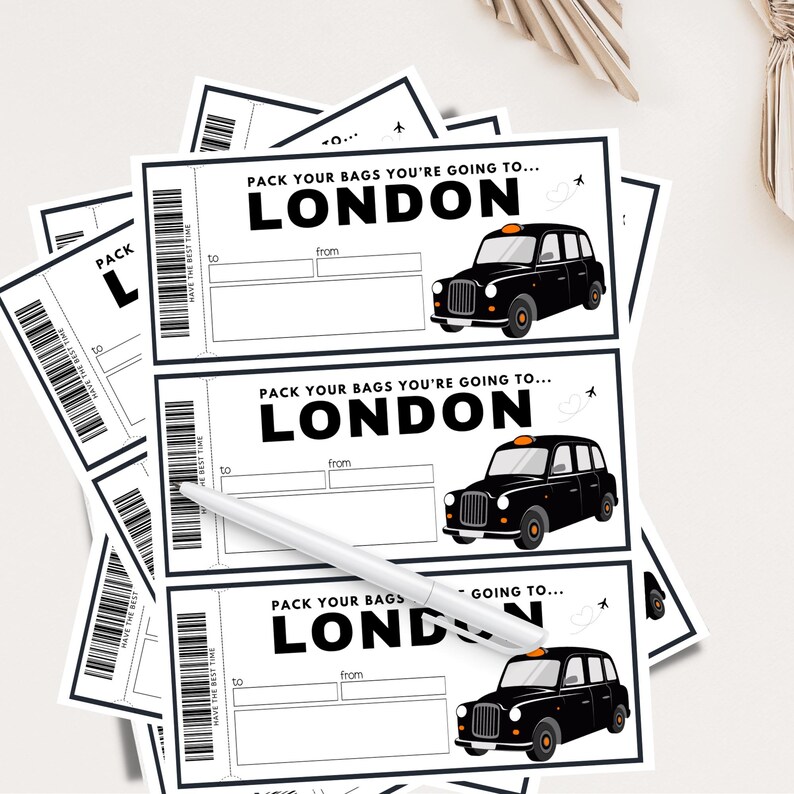Printable Scavenger Hunt Surprise Trip Reveal, Pack Your Bags You're ...