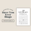 Romantasy TBR Bingo Card Template: Editable Book Club Game (digital ...