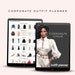 Capsule Wardrobe Planner for Ipad, Work Outfit Planner for Goodnotes ...