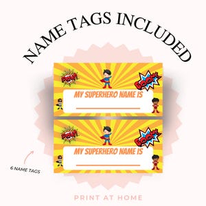 Whats Your Superhero Name Printable, Superhero Name Game, Superhero ...