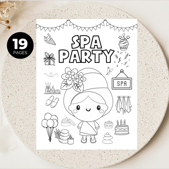 Pigiama Party Da Colorare Per Bambini
