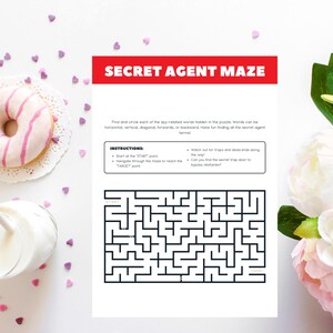 Spy Games for Kids, Secret Agent Activities for Kids, Kids Escape Room ...