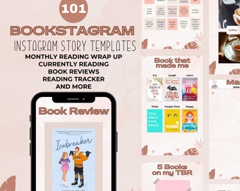 Booktok Review Instagram Story Template - Etsy