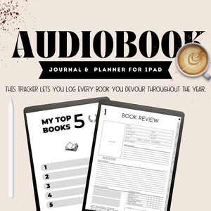 My Year in Audiobooks, Bookstagram, Audiobook Tracker, Goodnotes Book ...