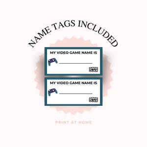 Video Game Birthday Party Game, Boy Gamer Party Decor, Level up ...