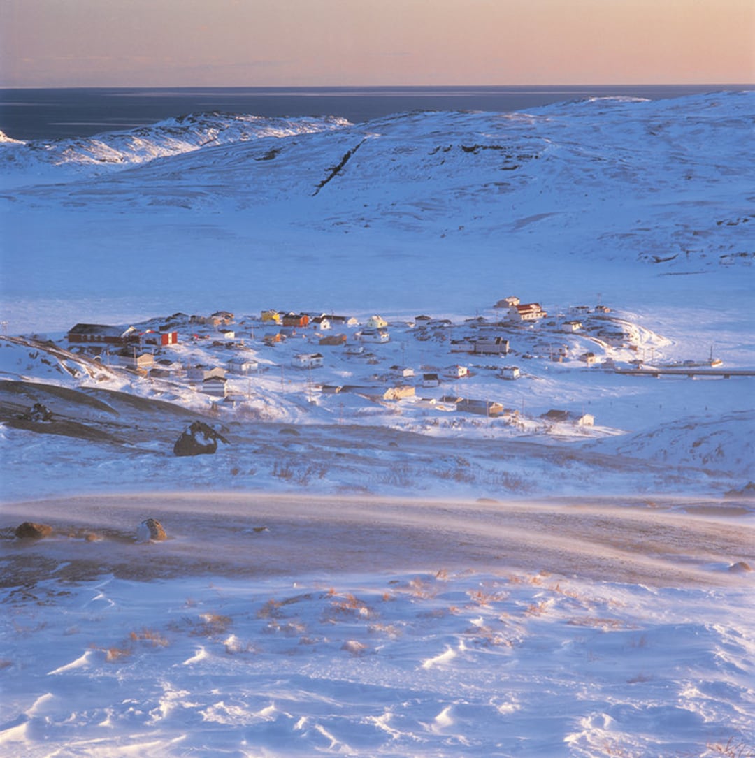 Mutton Bay Village in a Snow Storm Basse-côte-nord - Etsy Canada