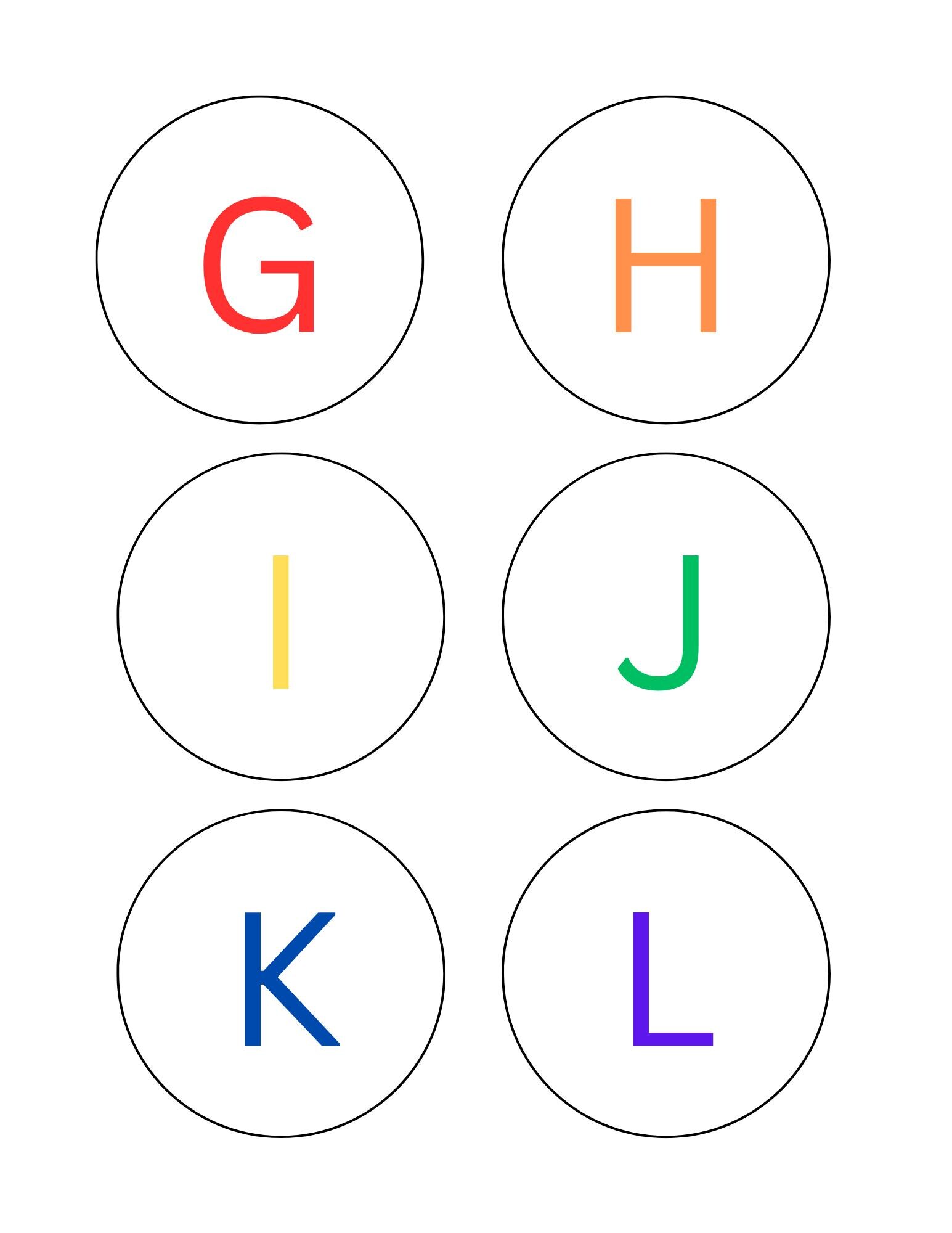 DIY Rainbow Alphabet Garland | Printable Colorful Banner for Kids ...