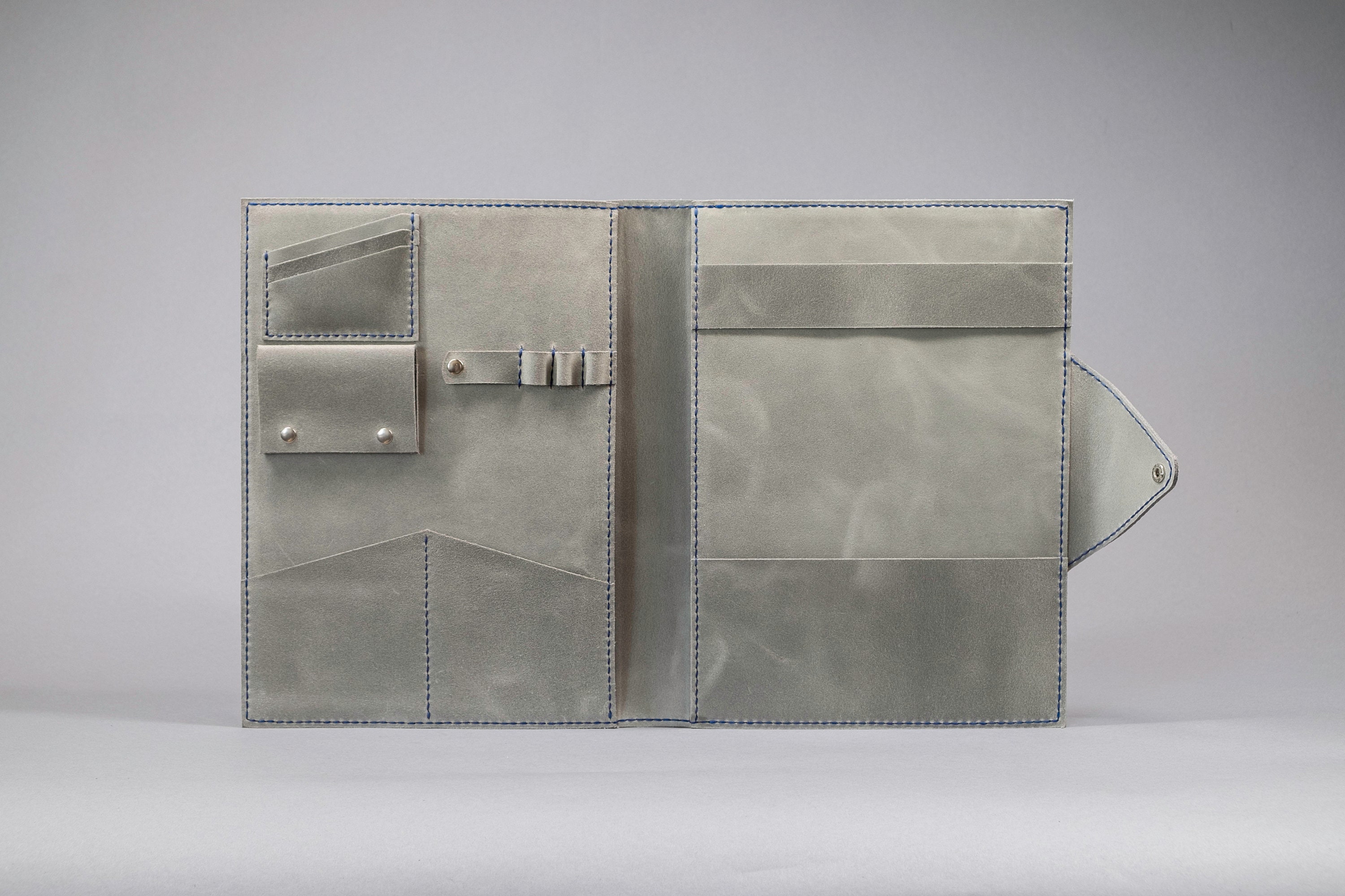 Custom Leather Folder With Logo at Nora Weeks blog