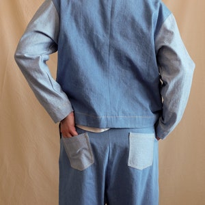 Minimalist's Worker Jacket PDF Pattern - Etsy