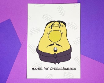 Veggie Tales Cheeseburger - Etsy