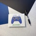 Level Unlocked Blank Greeting Card Birthday Gaming Controller Age ...