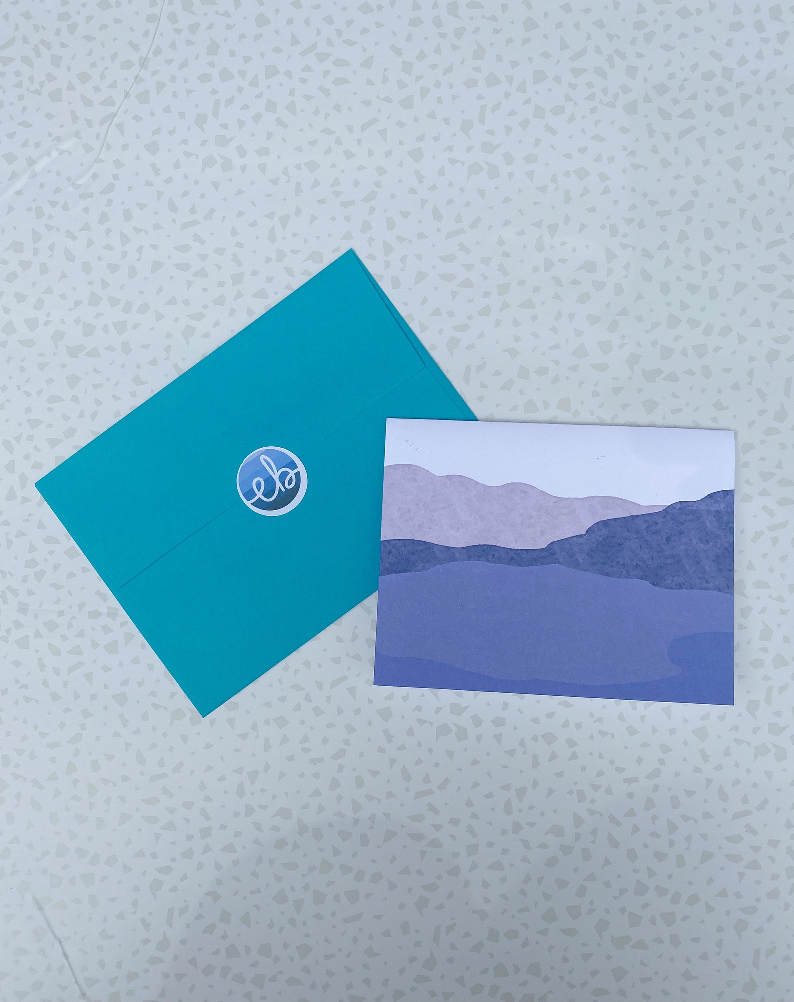 Landscape Blank Greeting Card, “just Because” [ Nature-inspired ...