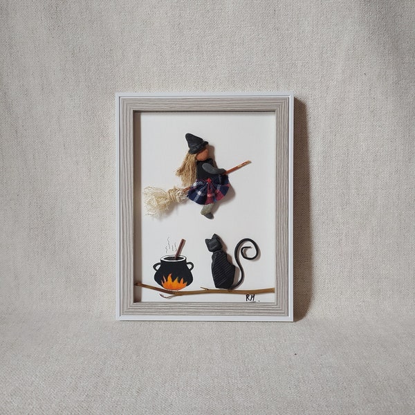 Halloween Pebble Art - Etsy