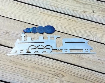 Steam Engine Train Design Laser Cut File Wall Sticker - Etsy