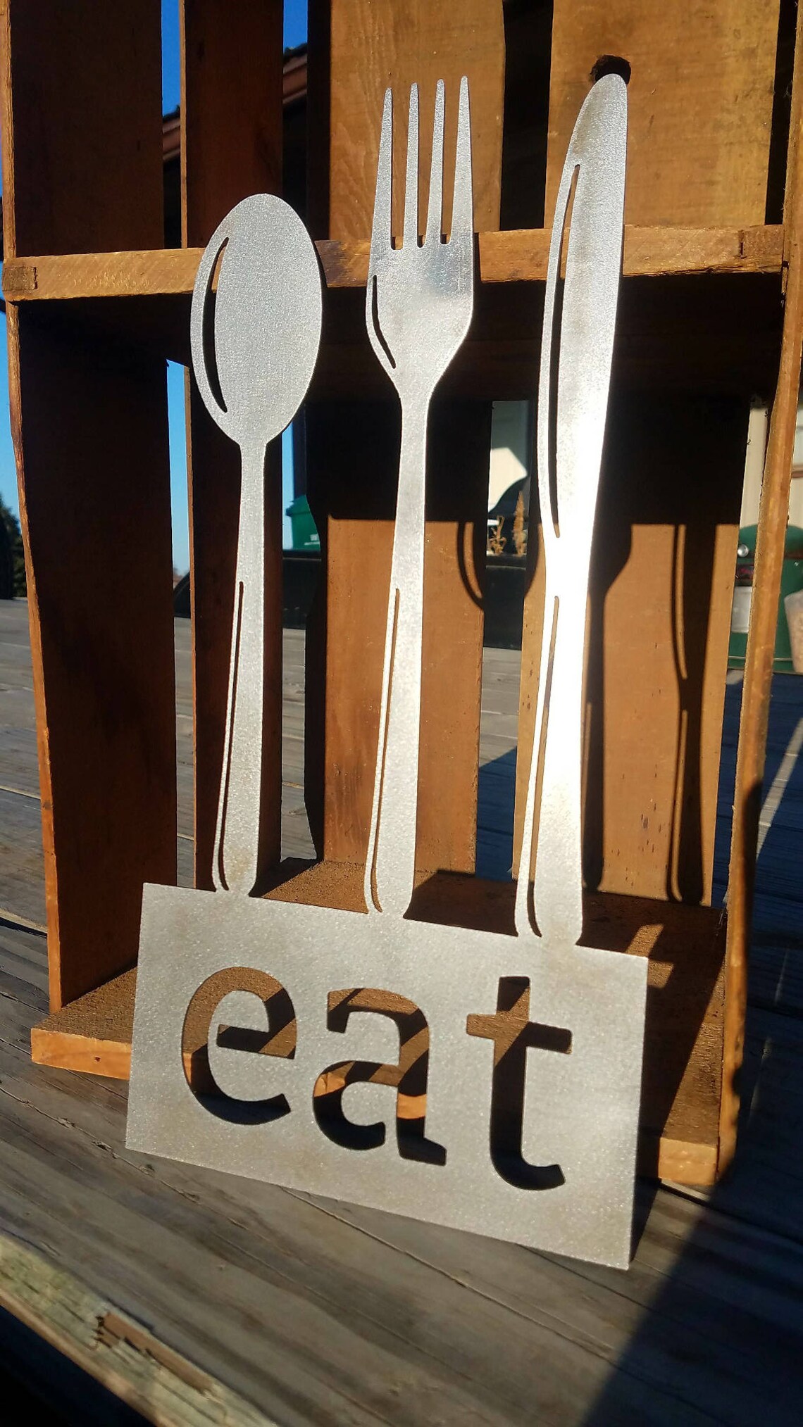 Eat Sign / Kitchen Sign / Metal Eat Sign / Metal Sign / Home Sign ...