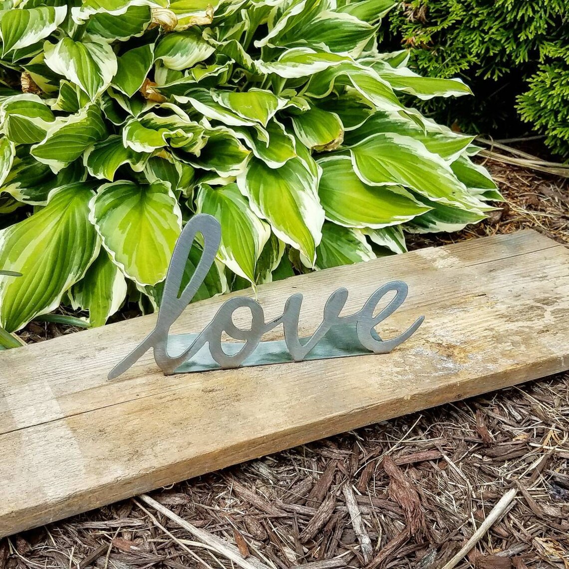 Love Sign / Metal Sign / Wedding Sign / Wedding Gift / Metal | Etsy
