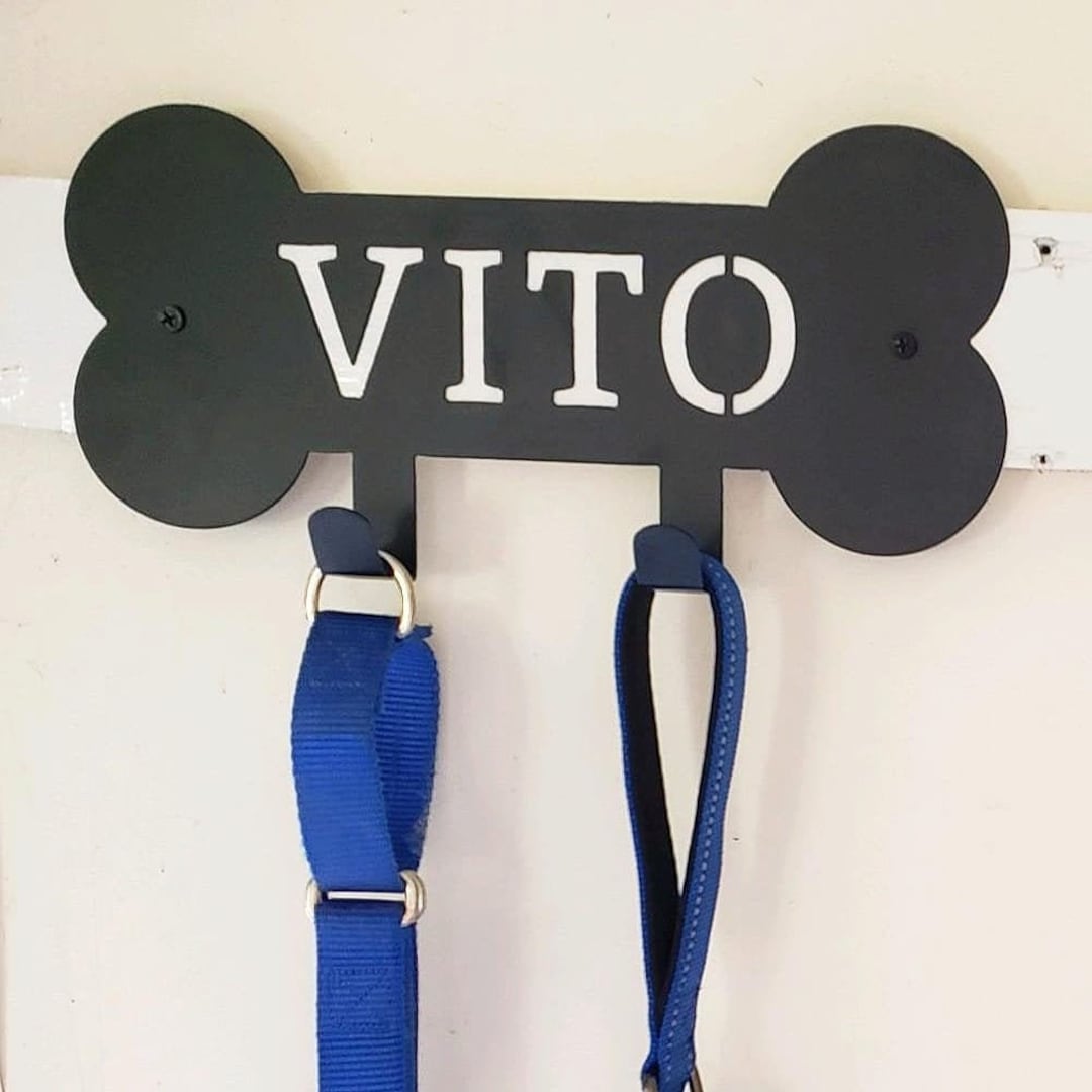 Metal Dog Leash Holder Sign - Etsy