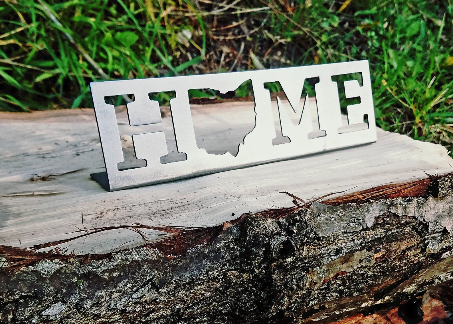 Ohio Home Metal Desktop Sign - Etsy