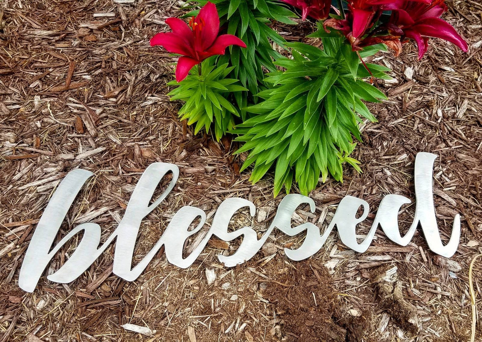 Blessed Sign / Metal Blessed Sign / Housewarming Gift / | Etsy