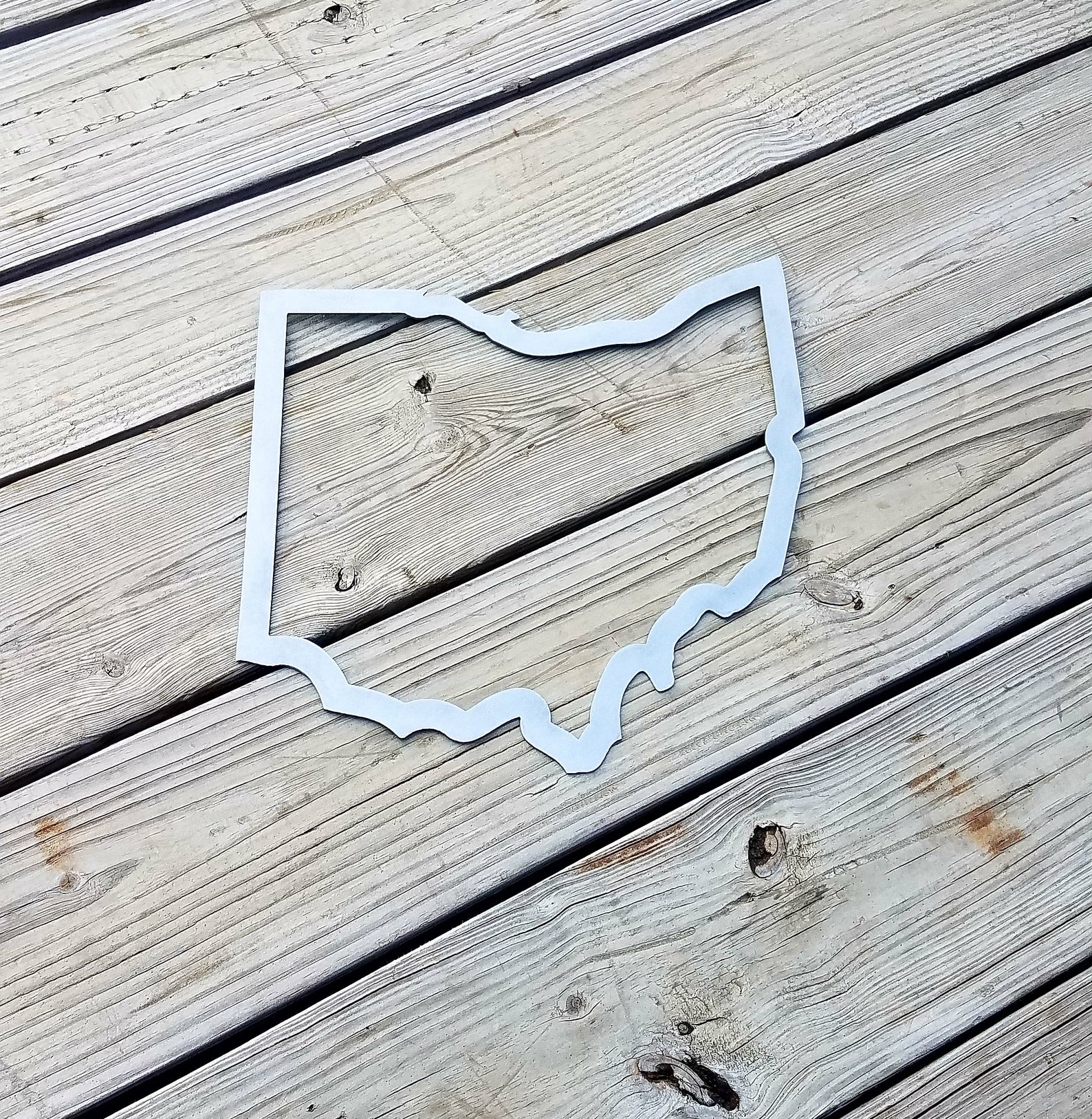 Ohio Sign / Ohio Outline Sign / Ohio Outline / Ohio / Metal | Etsy