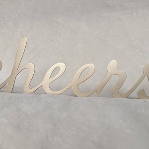 Cheers Sign Custom Wedding Sign Cheers Metal Sign Wedding Bar Sign ...