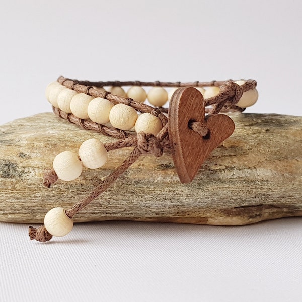 Rustic Wood Beads - Etsy