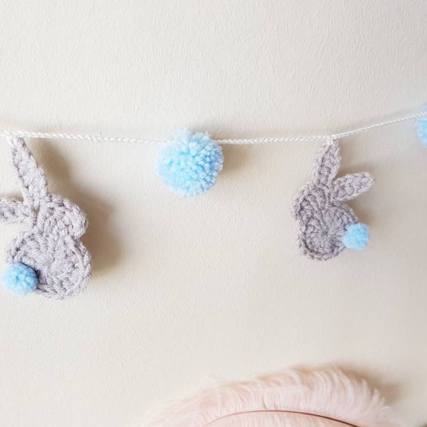 Rabbit Garland - Etsy