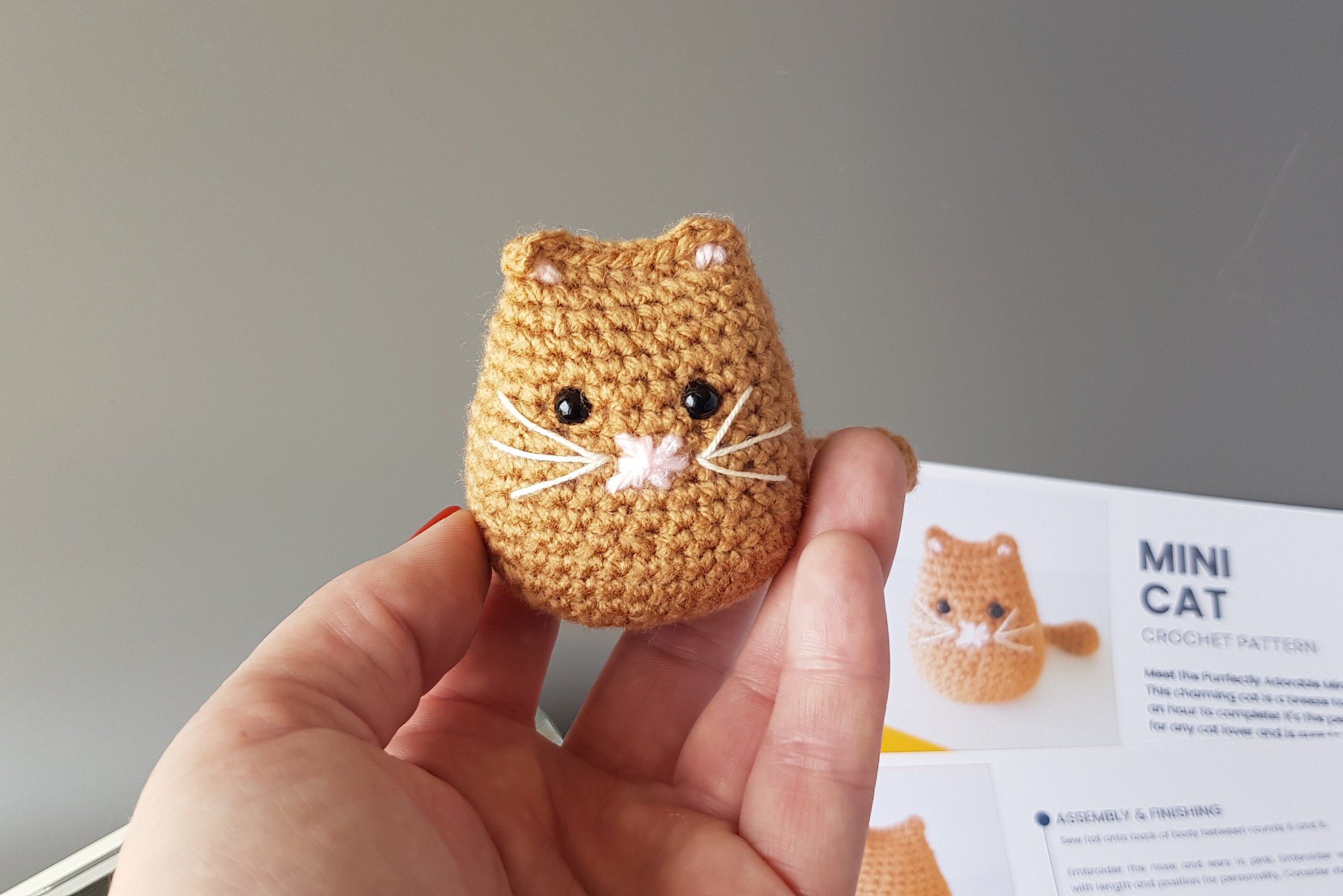 Mini Cat Crochet Pattern, Beginner Friendly Amigurumi (PDF Pattern) - Etsy