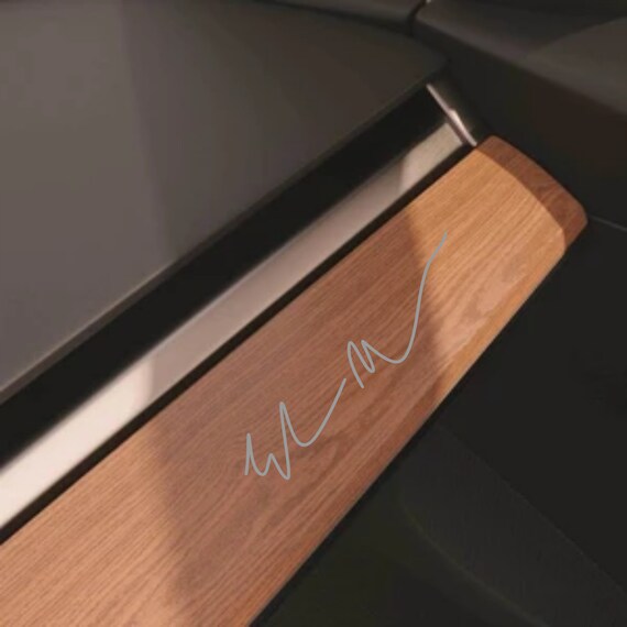 Elon Musk Signature Vinyl Decal Tesla Model S 3 X Y 2 PACK - Etsy