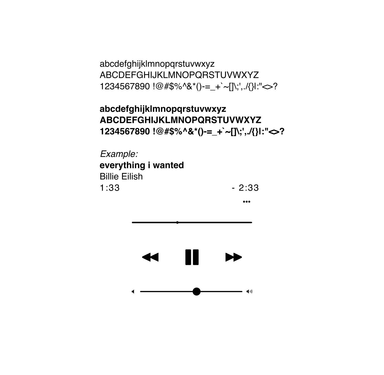 Apple Music Player Buttons Layout customizable SVG Cut | Etsy