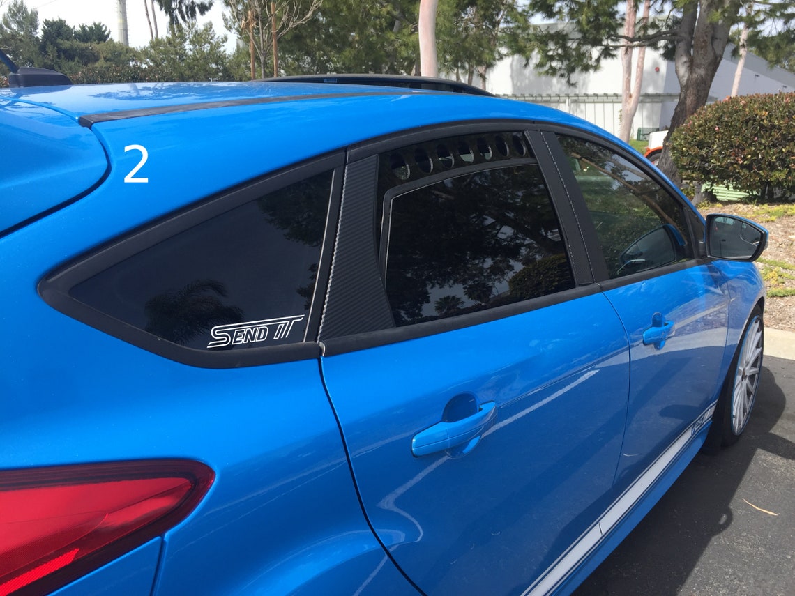 Ford Focus ST Send It Decal Premium Car Decal | Etsy