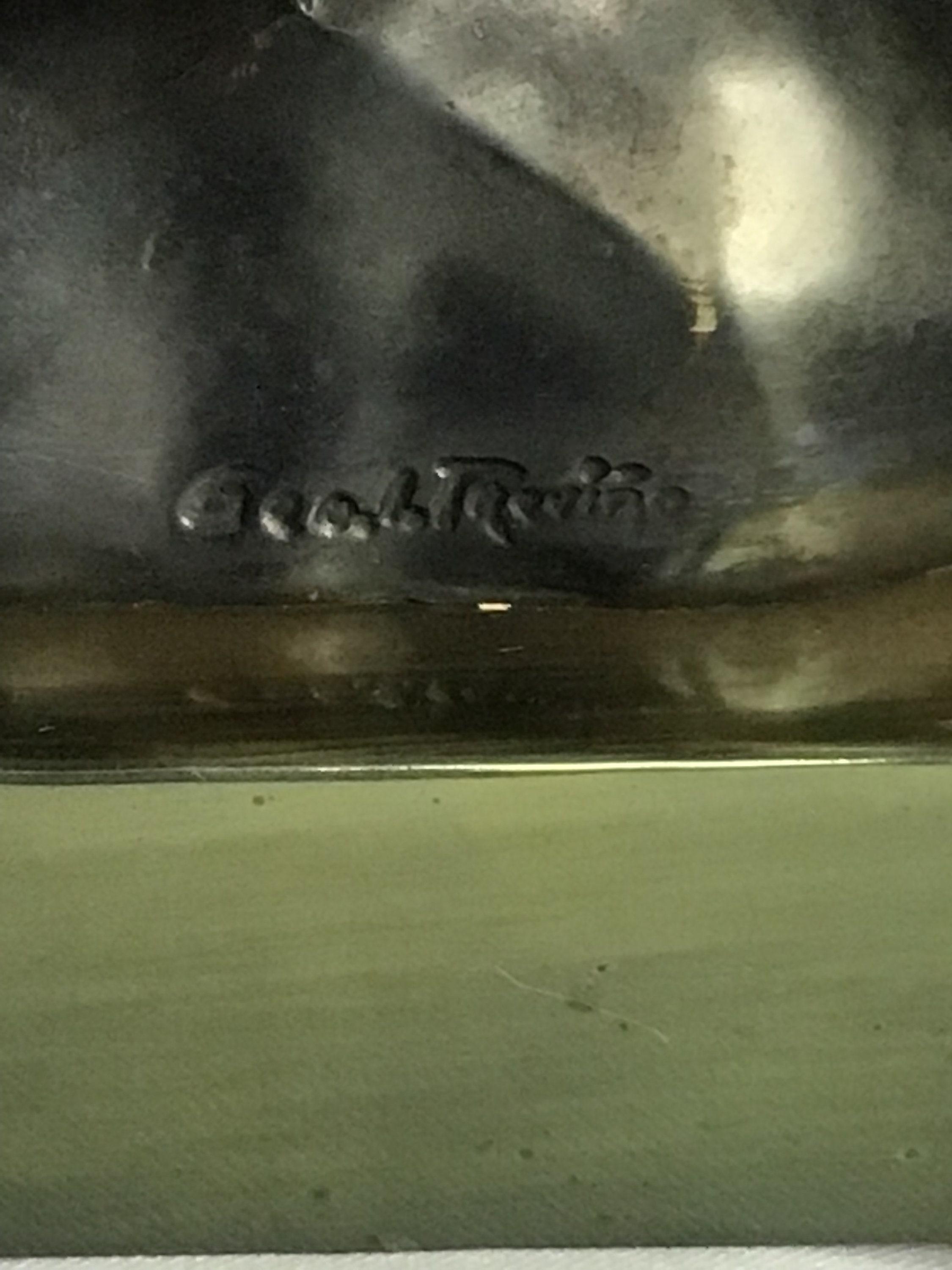 1930s Signed George L Trevino Art Deco Tribal Art African Womans Bust ...