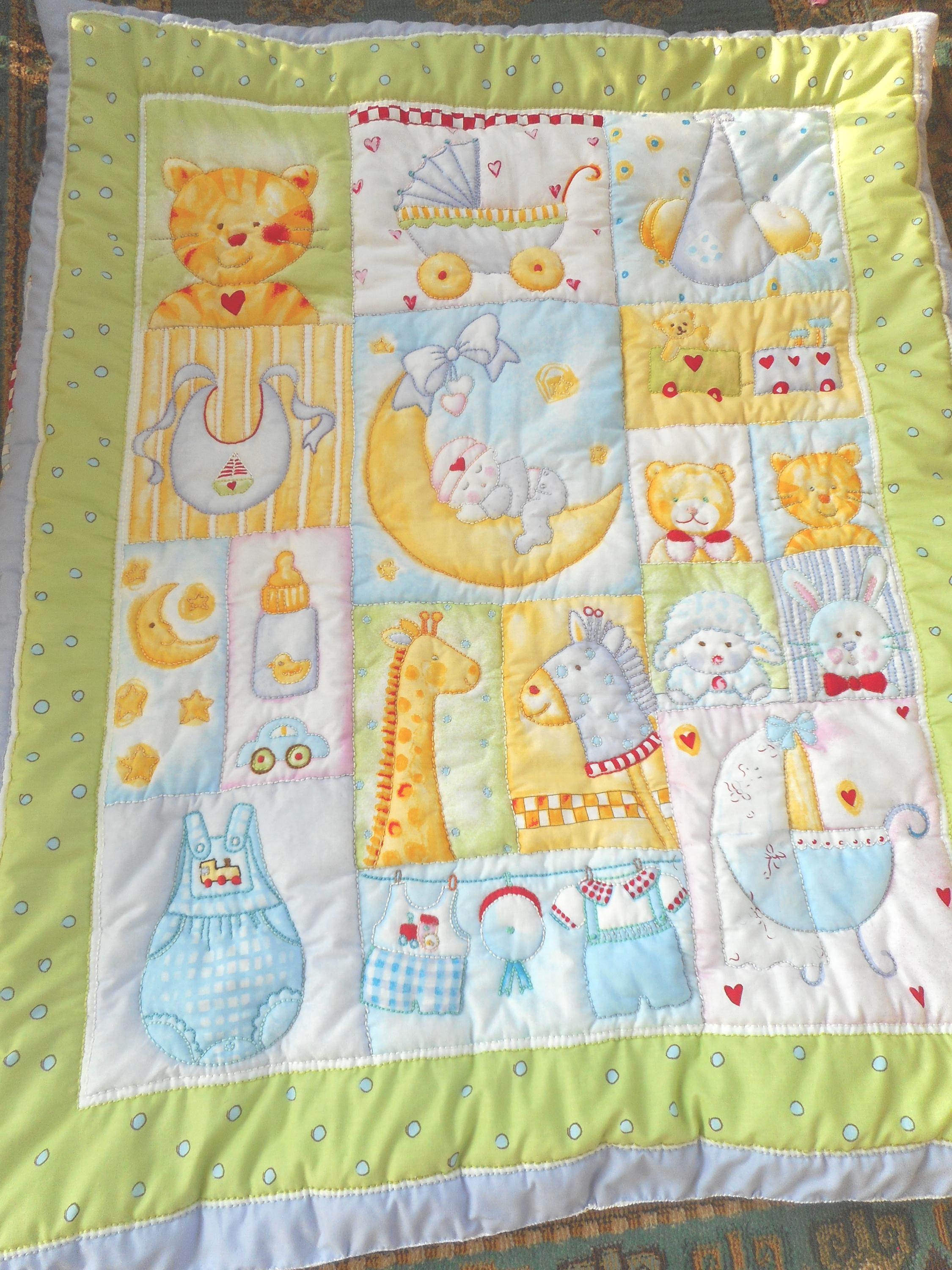 Baby Moon Design With Matching Reverse Material - Etsy