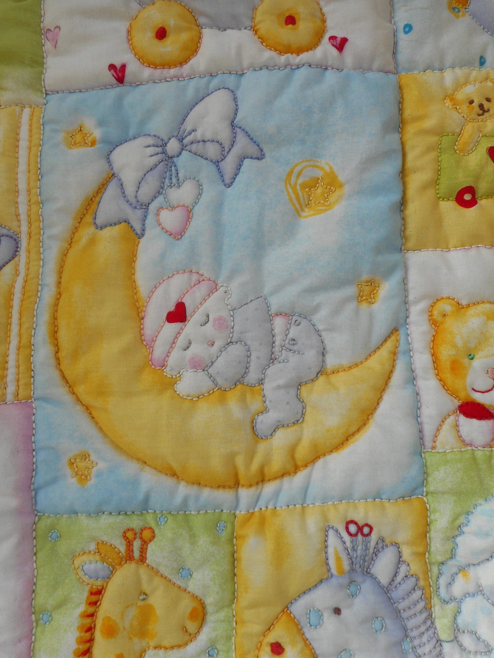 Baby Moon Design With Matching Reverse Material - Etsy