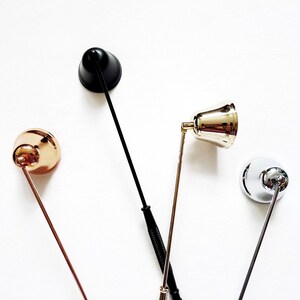 Brass Bell Top CANDLE SNUFFERS - Etsy