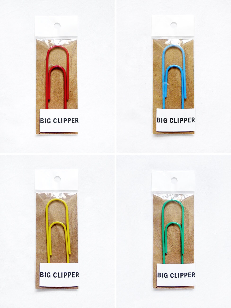 The BIG CLIPPER (red, Blue, Yellow, Green) - Etsy