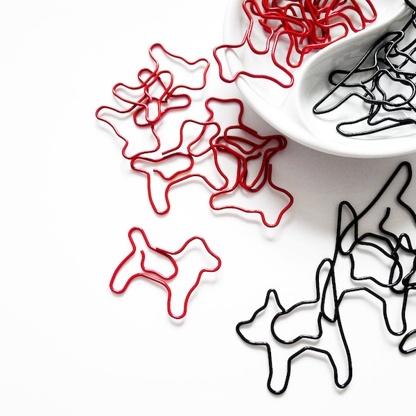 Shaped Paper Clips - Etsy