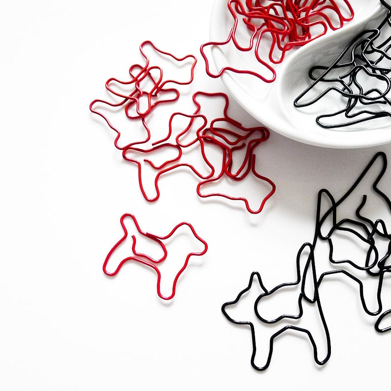 Shaped Paper Clips - Etsy