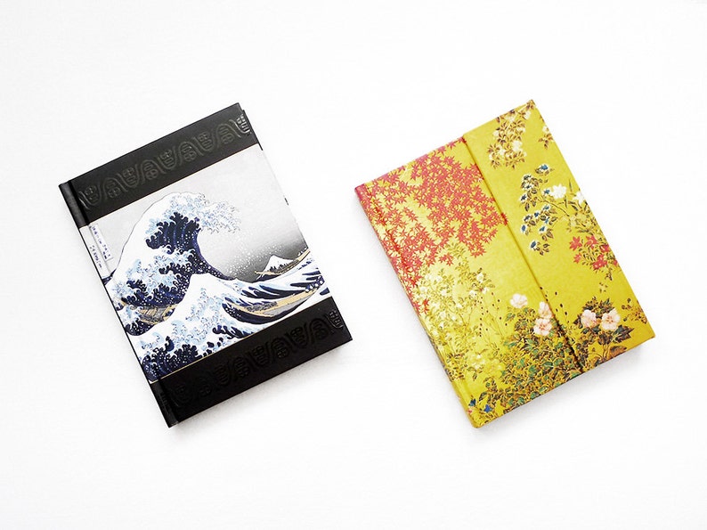 Japan Inspired Hard Cover Journals 160 Lined Archival/acid-free Pages ...