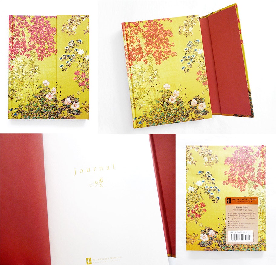 Japan Inspired Hard Cover Journals 160 Lined Archival/acid-free Pages ...