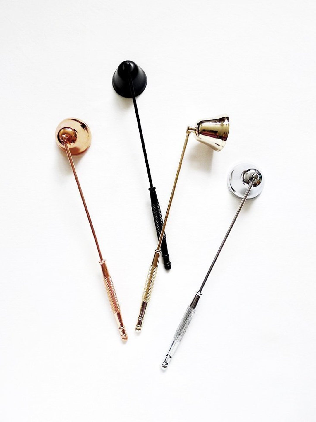 Brass Bell Top CANDLE SNUFFERS - Etsy